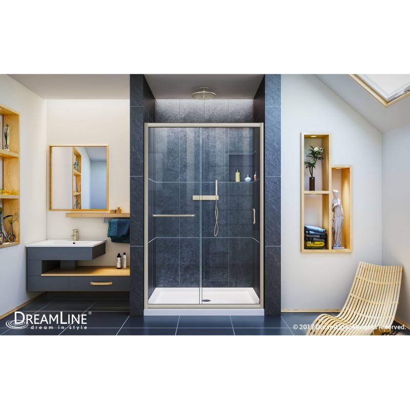 Infinity-Z Sliding Shower Door - Homedepot