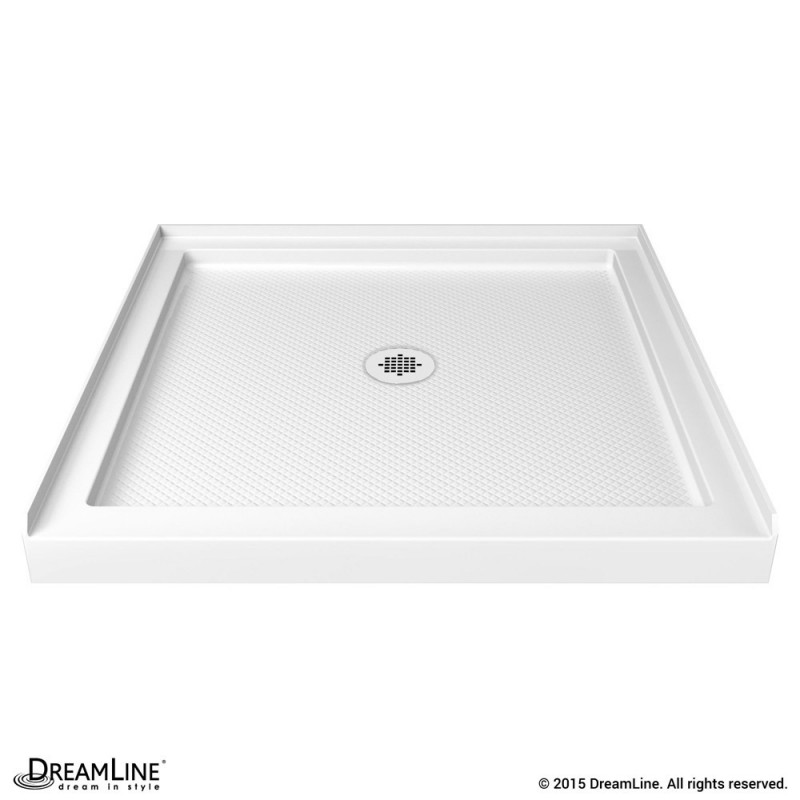 SlimLine Single Threshold Shower Base - Homedepot